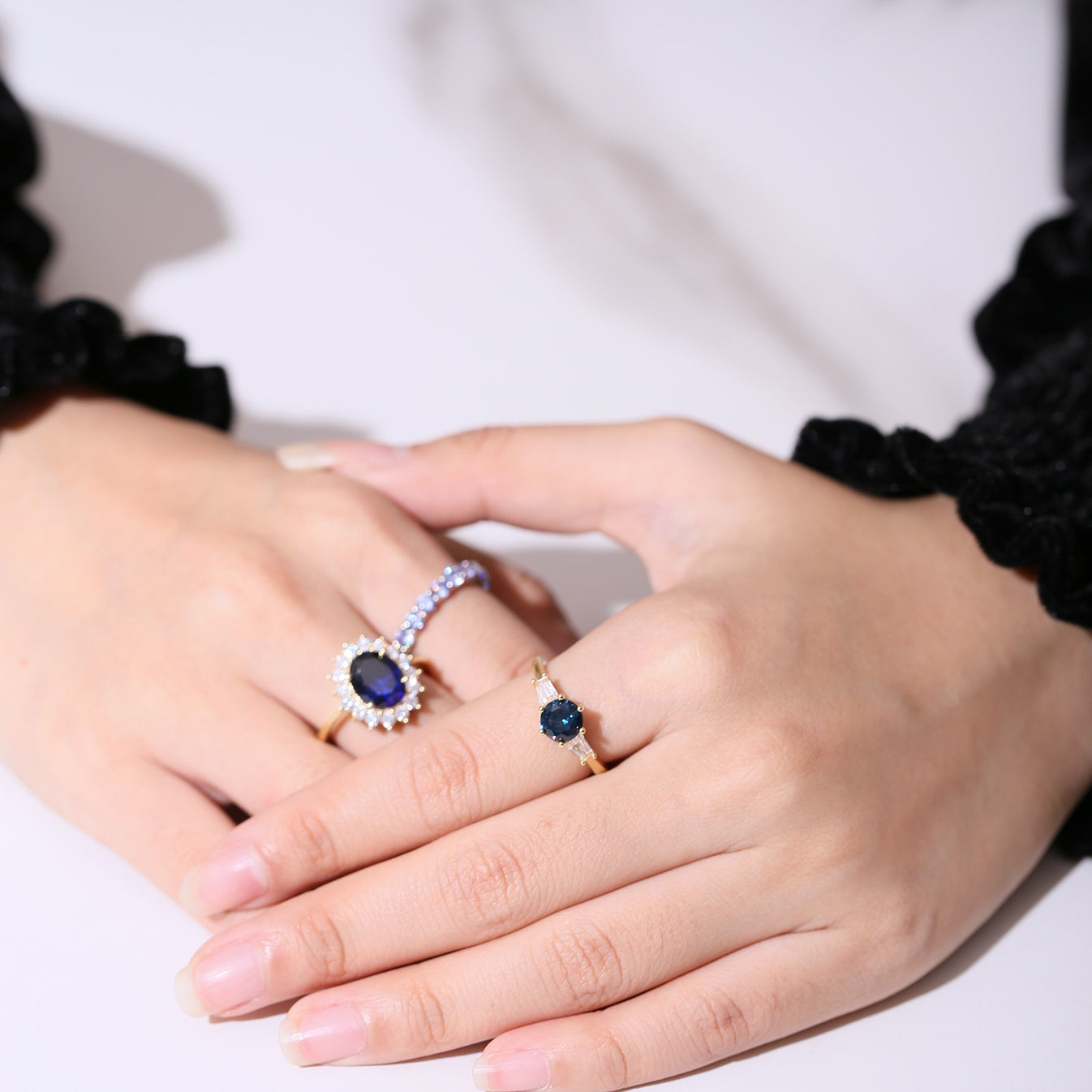 Princess Diana sapphire ring Princess Diana replica